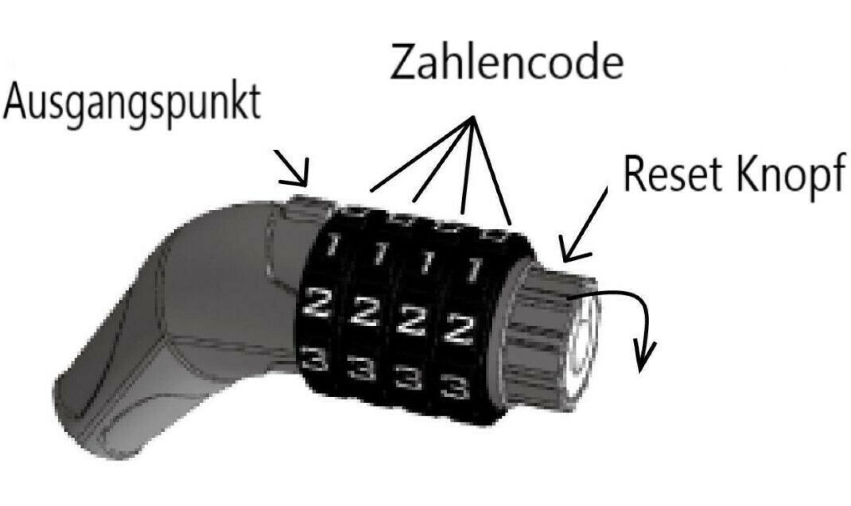 VOXOM SCH4 - lokot šifra - CikloCentar